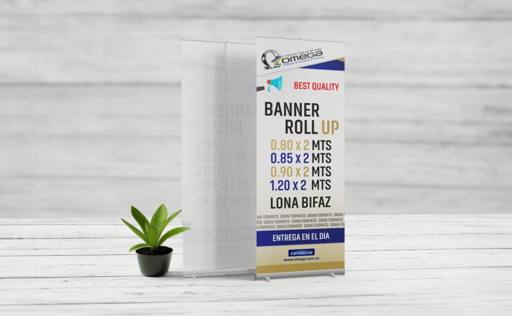 Roll Up Estándar: Banners de Alta Calidad para Promociones - Imprenta ...