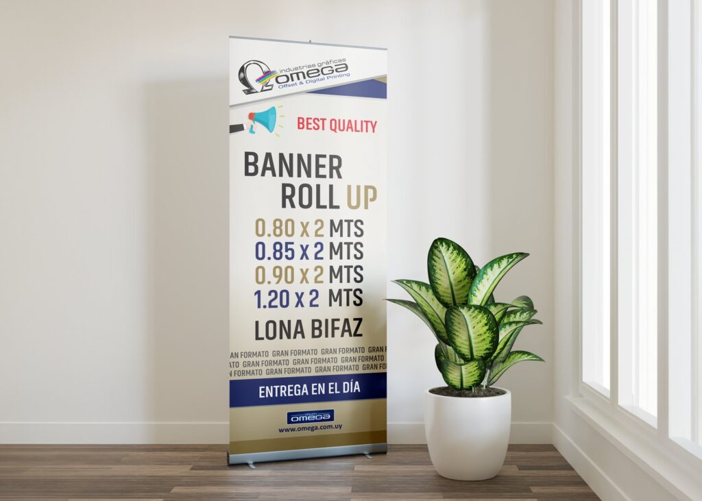 Roll Up Estándar: Banners de Alta Calidad para Promociones - Imprenta ...
