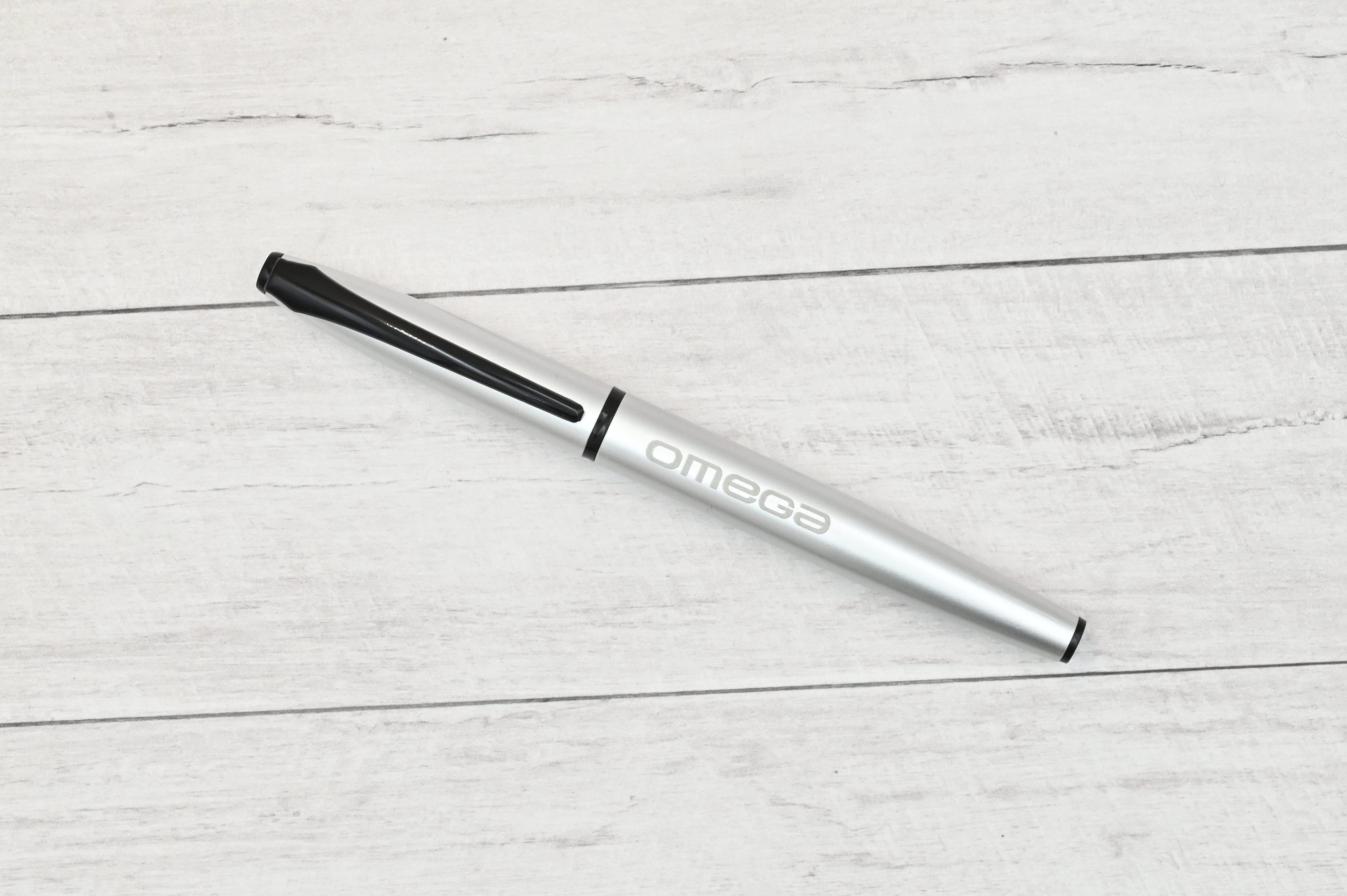 Lapicera Prestige Plateada Personalizada - Imprenta Omega | Industrias ...